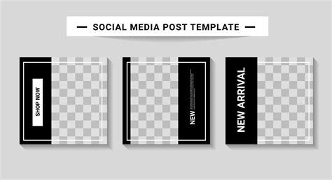 Social Media Post Templates Suitable For Digital Marketing Social Media Templates That Are
