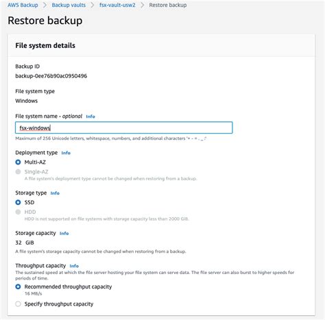 Cross Region And Cross Account Backups For Amazon Fsx Using Aws Backup Aws Storage Blog