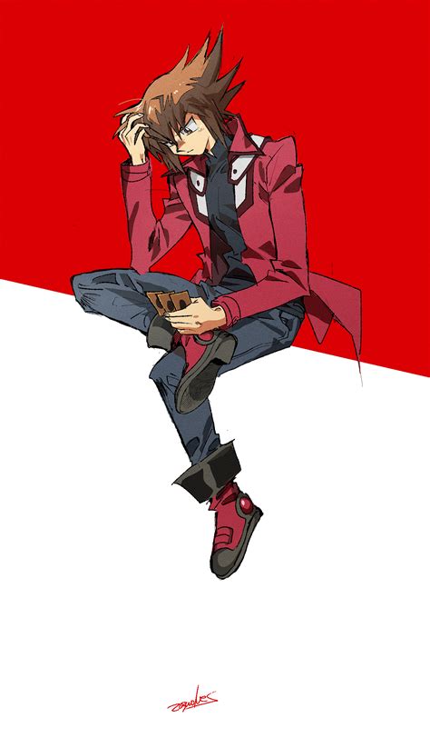 Yuuki Juudai Yu Gi Oh And More Drawn By Wolves Danbooru