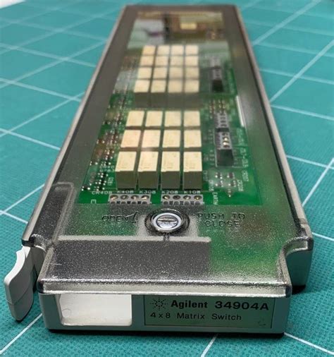 Hp Agilent Keysight 34904a 4x8 Matrix Switch Module Kaufen Auf Ricardo