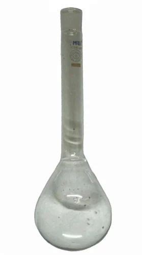 Glass Cylindrical 1000ml Round Bottom Flask For Laboratory Size