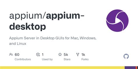 GitHub Appium Appium Desktop Appium Server In Desktop GUIs For Mac Windows And Linux