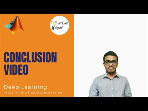 Deep Learning Course Conclusion MATLABHelper YouTube