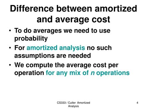 Ppt Amortized Analysis Powerpoint Presentation Free Download Id