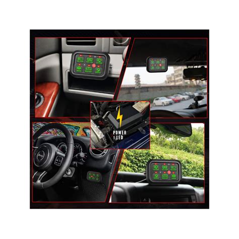 Switch Panel Adventurer 8 Power Led