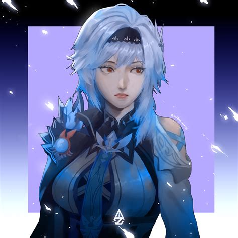 Avetetsuya Studios Eula Genshin Impact Fanart