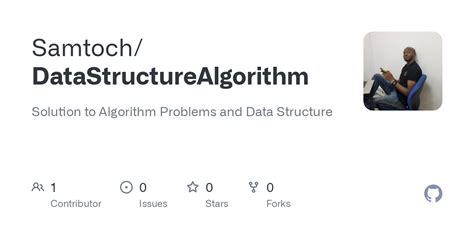 GitHub Samtoch DataStructureAlgorithm Solution To Algorithm Problems