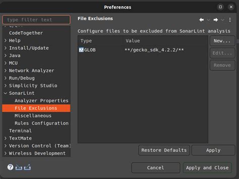 SonarLINT For Eclipse Not Excluding Configured Folder From Analysis Eclipse Sonar Community