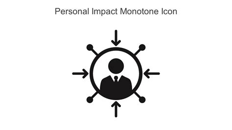Personal Impact Monotone Icon In Powerpoint Pptx Png And Editable Eps Format PPT Example
