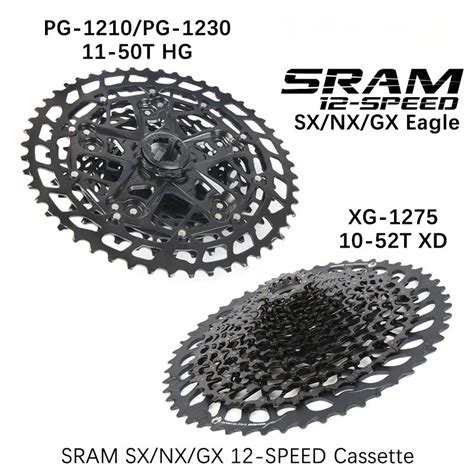 Sram Sx Nx Gx Eagle 12 Speed Cassette Freewheel Pg 1210 Nx Eagle Pg