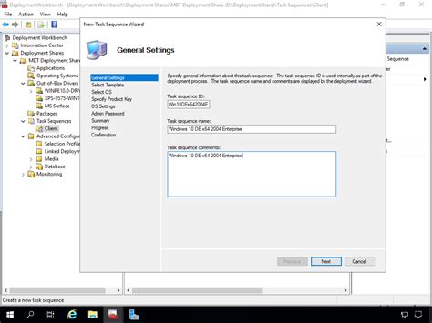 Network Installation With The Microsoft Deployment Toolkit Part 3 Creating Task Sequences