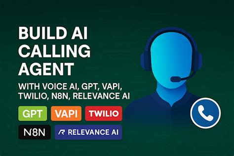 build ai calling agent with voice ai gpt twilio n8n relevance ai by uni joint fiverr
