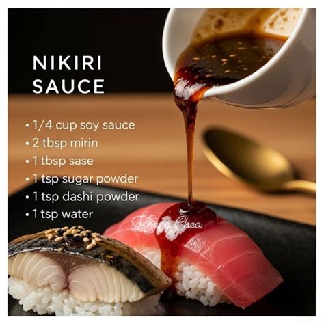 Kheng Nikiri Sauce Ingredients 14 Cup Soy Sauce 2 Tbsp Mirin 1 Tbsp
