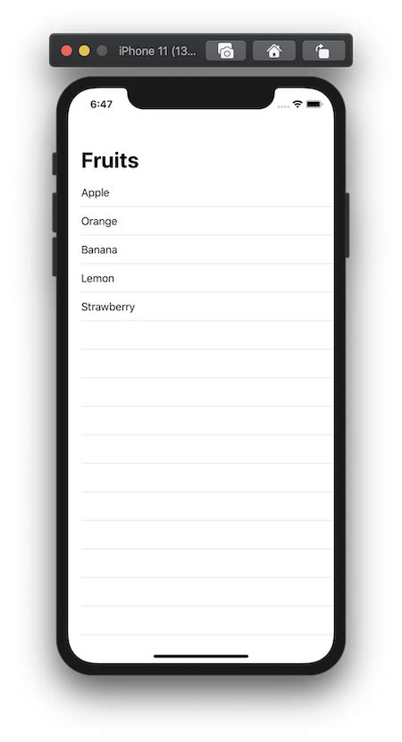 Swiftuiでnavigationviewのタイトルやテーブルビューの背景を変える すいすいswift