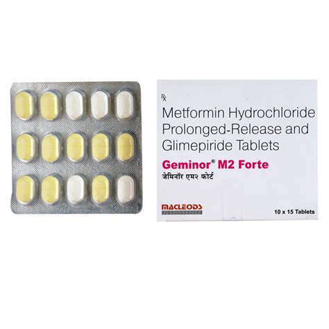 Buy Geminor M2 Forte 15 Tablets Online At Best Prices Wellness Forever