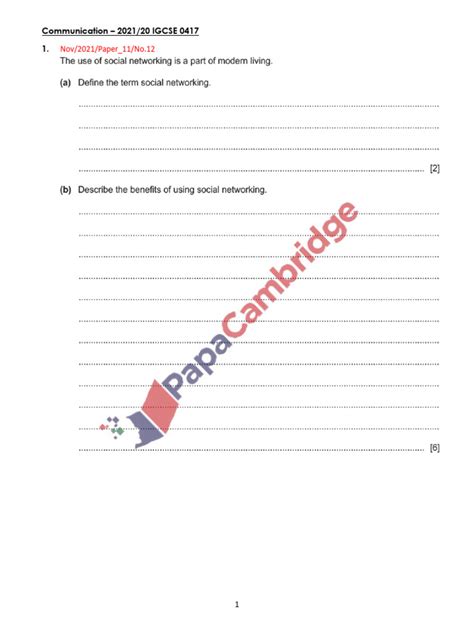 Communication Igcse 0417 Pdf
