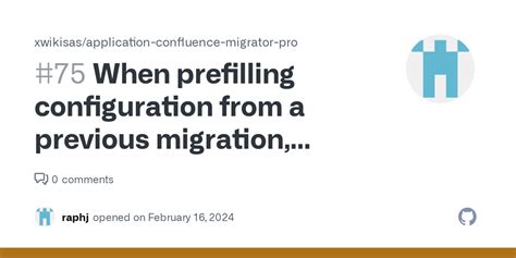 When Prefilling Configuration From A Previous Migration Package Selection Is Ignored Issue