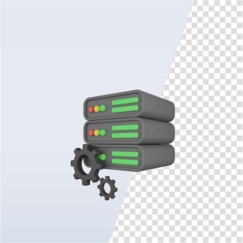 Premium Psd 3d Icon Server Database Setting