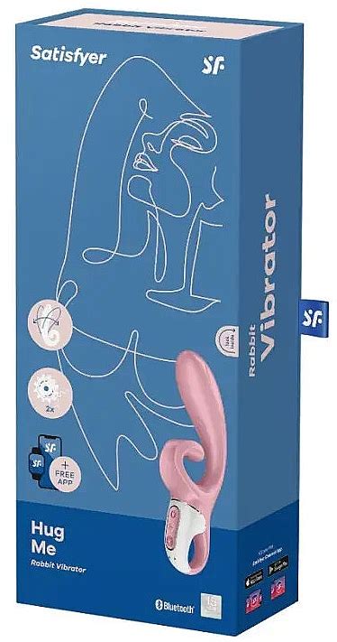 Вибратор-кролик, розовый - Satisfyer Hug Me Rabbit Vibrator: купить по ...