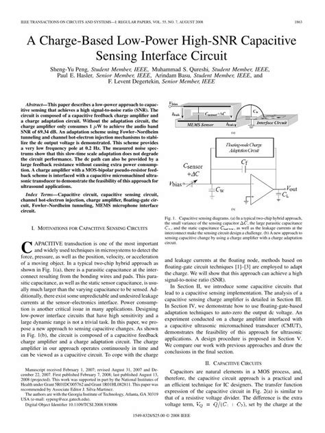 pdf ieee transactions on circuits and systems—i …hasler ece gatech
