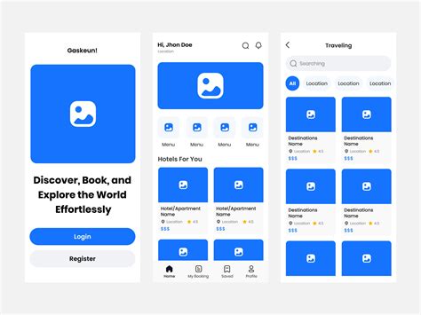 Clean Ui Ux Design Template Vector Suitable For Mobile Application Finance Food Delivery