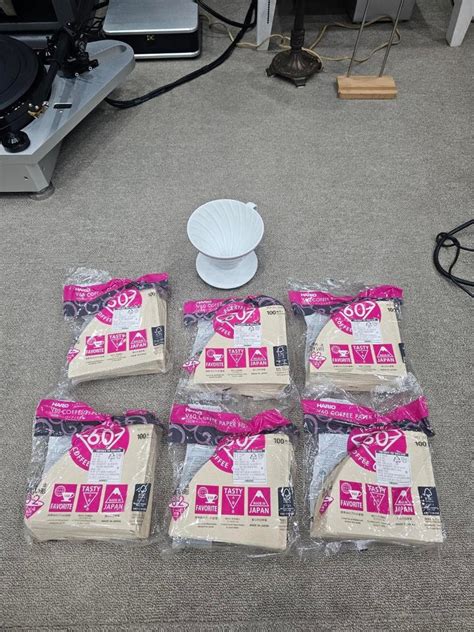 일본제 하리오 02 회오리 도자기드리퍼02용 종이필 헬로마켓