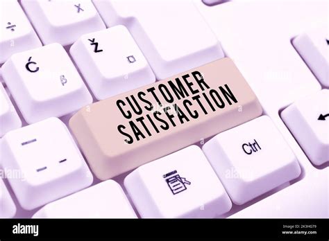 Writing Displaying Text Customer Satisfaction Business Idea Exceed