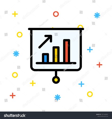 Graph Board Chart Stock Vector Royalty Free 1071492041 Shutterstock
