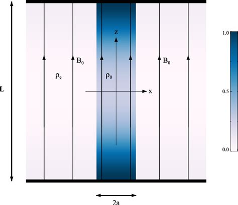 Sketch Of The Equilibrium State The Color Shows The Normalized Local Download Scientific