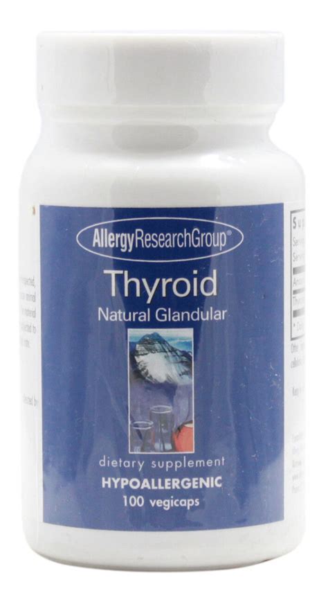 Thyroid Glandular Supplement Natural Tested For Heavy Metals