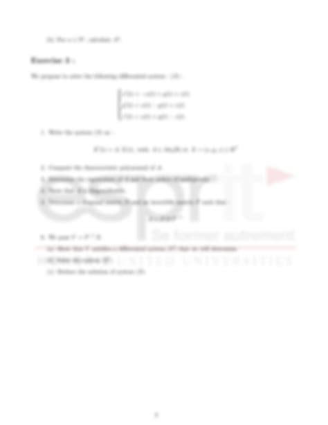 SOLUTION: Tutorial 1 exercices diagonalization of matrices - Studypool