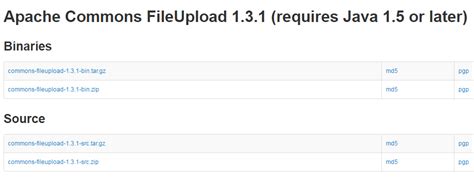 【情報】＜対応については注意＞apache Commons Fileupload にdos攻撃の脆弱性 Jvn89379547 Cve 2016 3092 Seita Developer
