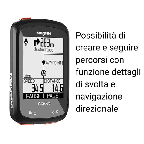 Magene C406 PRO Smart Gps Computer - Ciclobottega Bikeshop