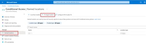 restrict access to azure portal from external network using conditional