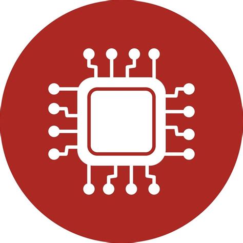 Chip Glyph Circle Multicolor 9423293 Vector Art At Vecteezy