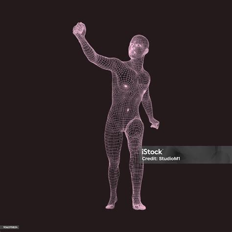 인간 남자와 걷고 팔 스포츠 대회에 대 한 실루엣입니다 승리 축 하입니다 남자 벡터 일러스트 레이 션의 3d 모델입니다 사람들에 대한 스톡 벡터 아트 및 기타 이미지