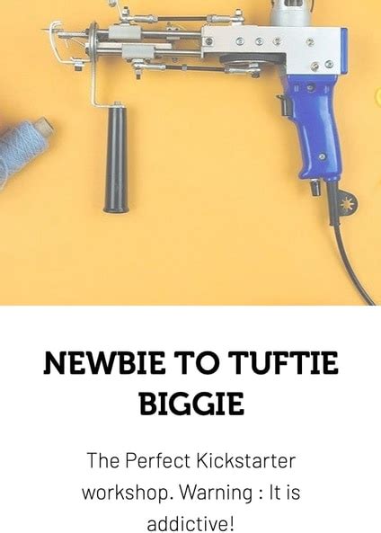 Newbie To Tufting Big Canvas Workshop