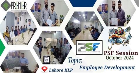 Psf Under The Supervision Of Sami Abbas Premier Speaker Forum Psf