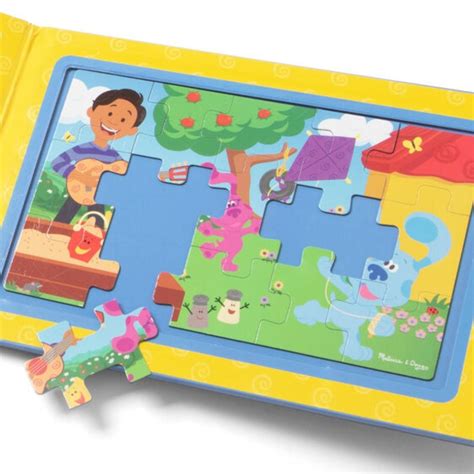 Melissa And Doug Blues Clues Magnetic Jigsaw Puzzles Melissa And Doug Toys