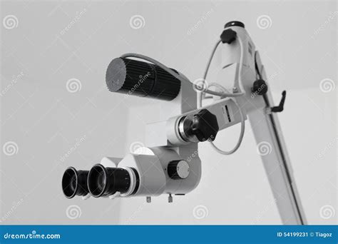 Ear Microscope Stock Image Image Of Chronic Close Implant 54199231