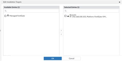 Configuring Firewall Policies Using Policy Packages Fortimanager 7 4 0 Fortinet Document Library