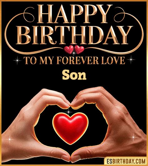 Happy Birthday Son  🎂 Animated Images Wishes And Music 【27 S】