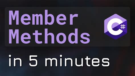 40 Member Methods In C Programming Hindi Youtube
