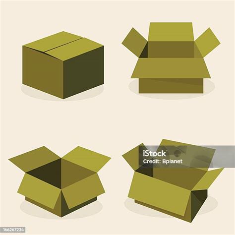 กล่องกระดาษสีเขียว ภาพประกอบสต็อก ดาวน์โหลดรูปภาพตอนนี้ กระดาษ วัสดุ กระดาษแข็ง วัสดุ