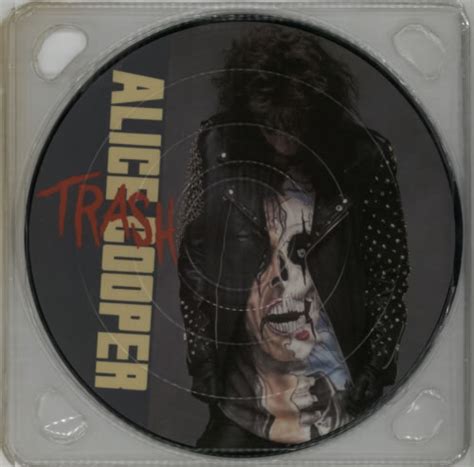 Alice Cooper Trash Australian Picture Disc Lp Vinyl Picture Disc Album