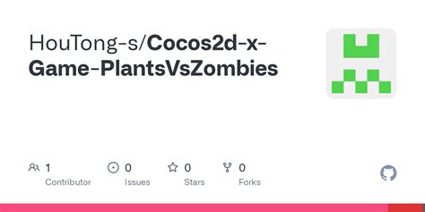Github Houtong Scocos2d X Game Plantsvszombies