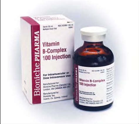 Vitamin B Complex 100mg Injection 30mlvial Modern Medical Products
