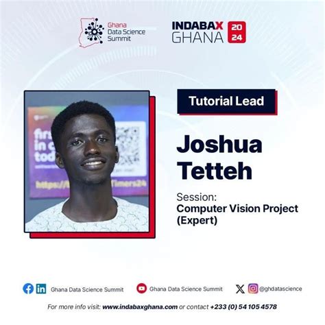 joshua tettey teye on linkedin ghanadatascience indabaxghana2024