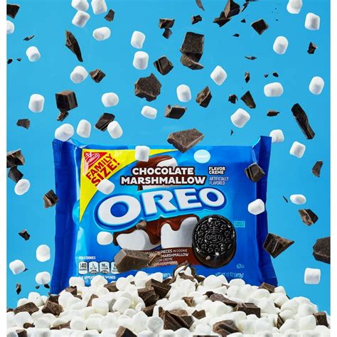 Nabisco Oreo Chocolate Marshmallow Creme Sandwich Cookies