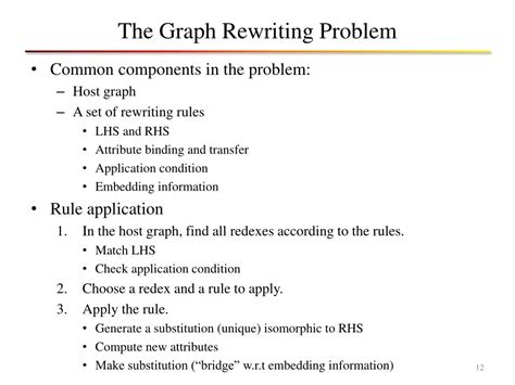 ppt an introduction to graph rewriting powerpoint presentation free